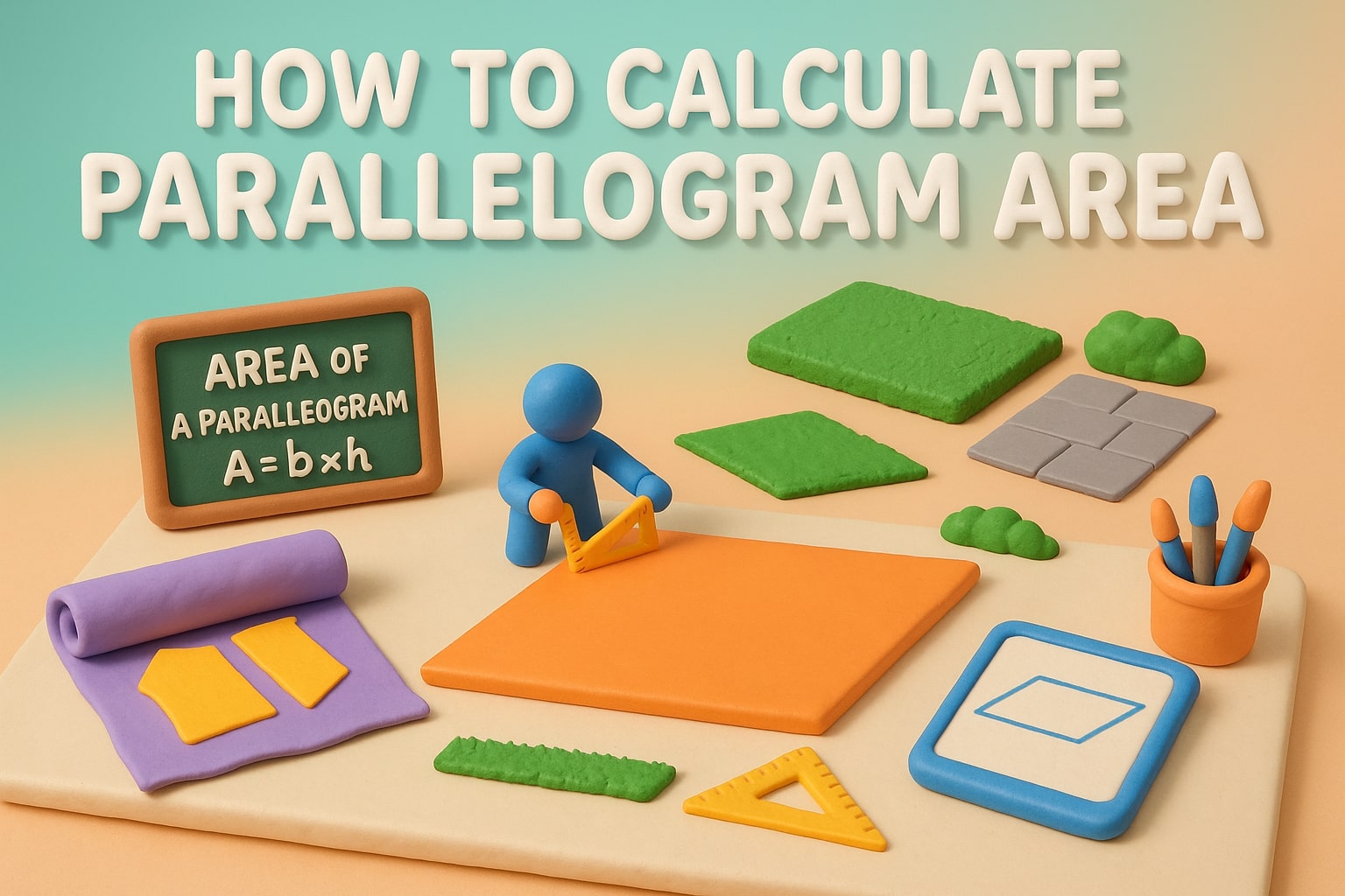 Parallellogram oppervlakte calculator - JetCalculator