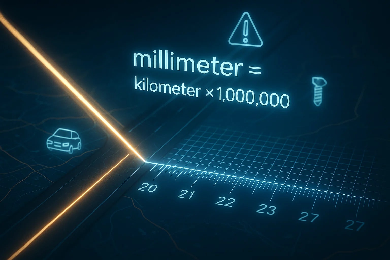 Kilometer naar Millimeter Converter - JetCalculator